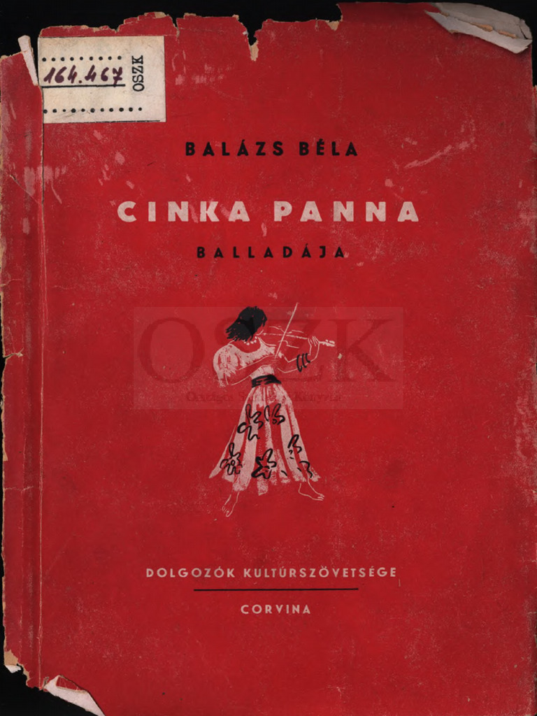 Balázs Béla Cinka Panna Legendája | PDF
