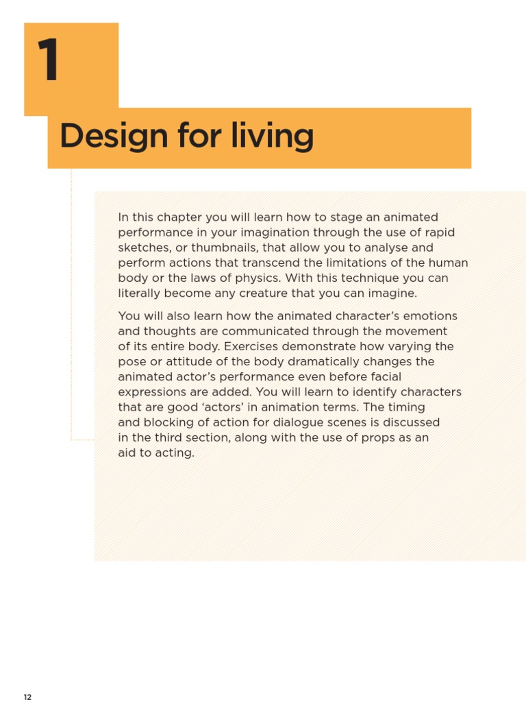 Animated Performance Sample Chapter 'Design For Living' | PDF ...