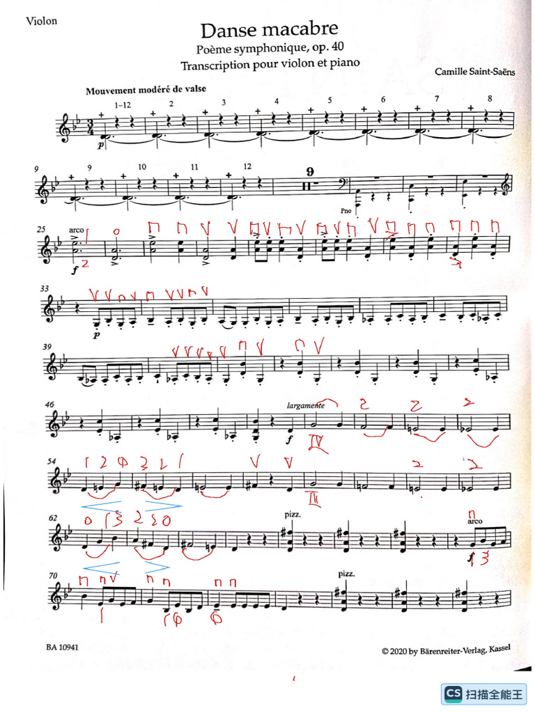 Saint-Sean's Dance Macrabe | PDF