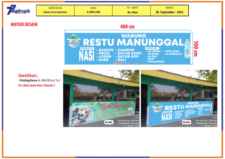SNT Warung Restu Manunggal | PDF