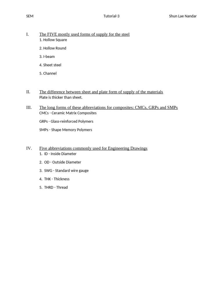 SLND SEM Tuto 3 | PDF | Science & Mathematics | Technology & Engineering