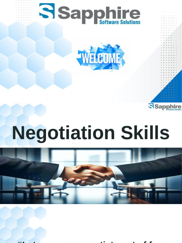 Negotiation | PDF | Negotiation | Bargaining