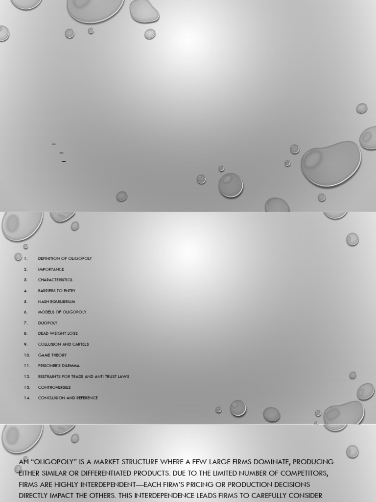 Taranjeet Singh 223315 B.com (Hons) - C Oligopoly | PDF | Oligopoly ...