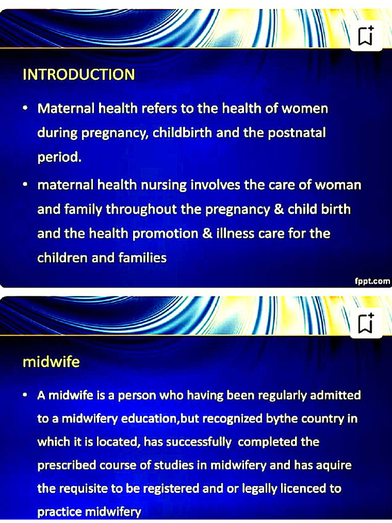 Maternal Health Nursing | PDF