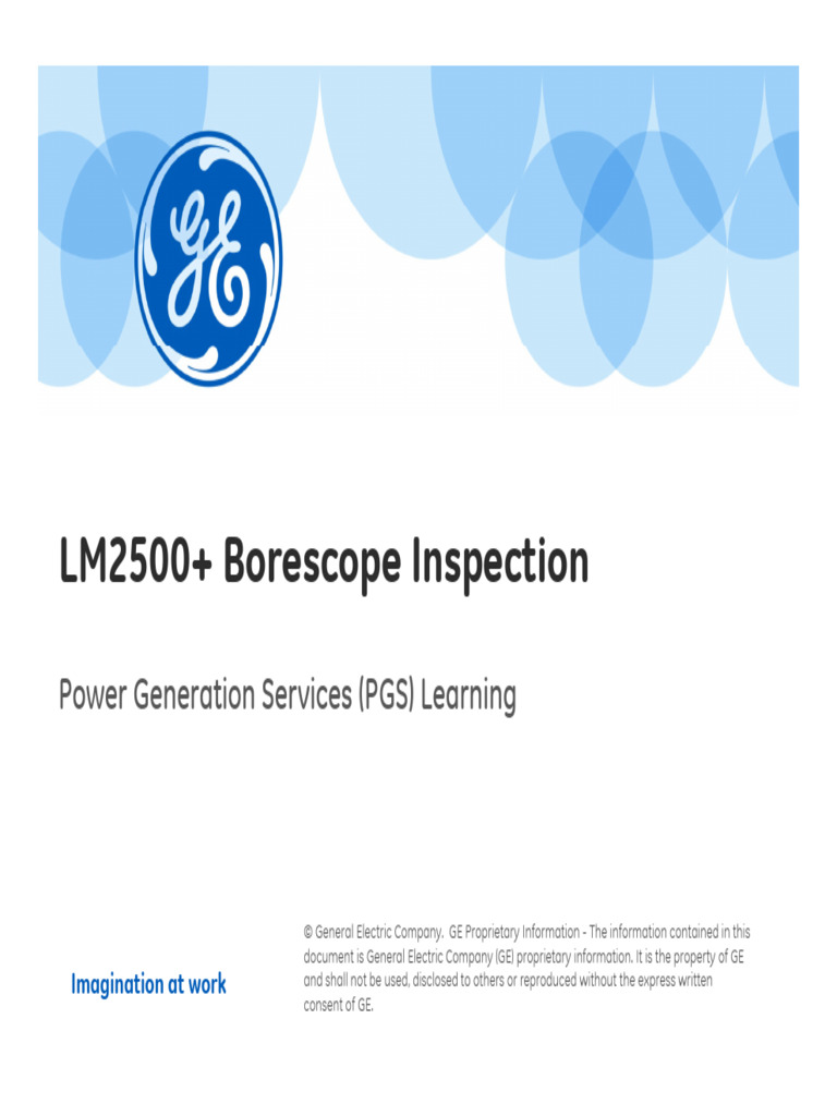 (Boroscoping) Common Faults | PDF | General Electric | Mechanical ...
