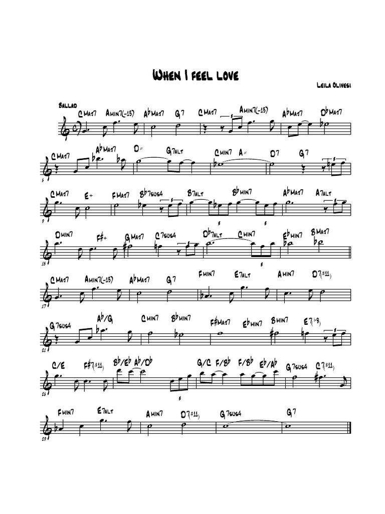 When I Feel Love | PDF