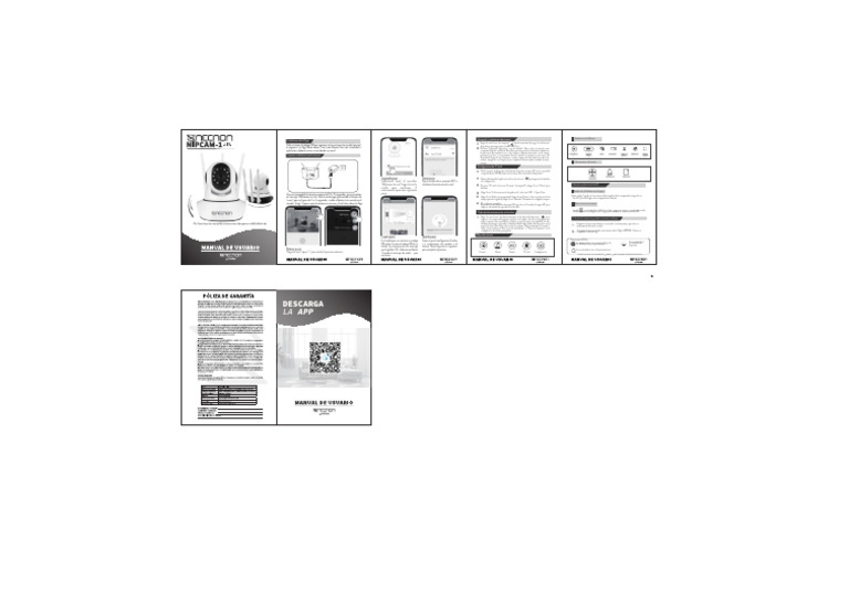 Nipcam 1 Lite Manual | PDF | Aplicación movil | Computación en la nube