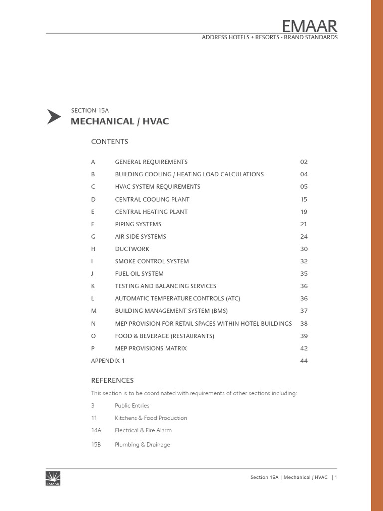 Address Hotels + Resorts - Volume 2 - Final Submission | PDF | Ventilation (Architecture) | Heat ...