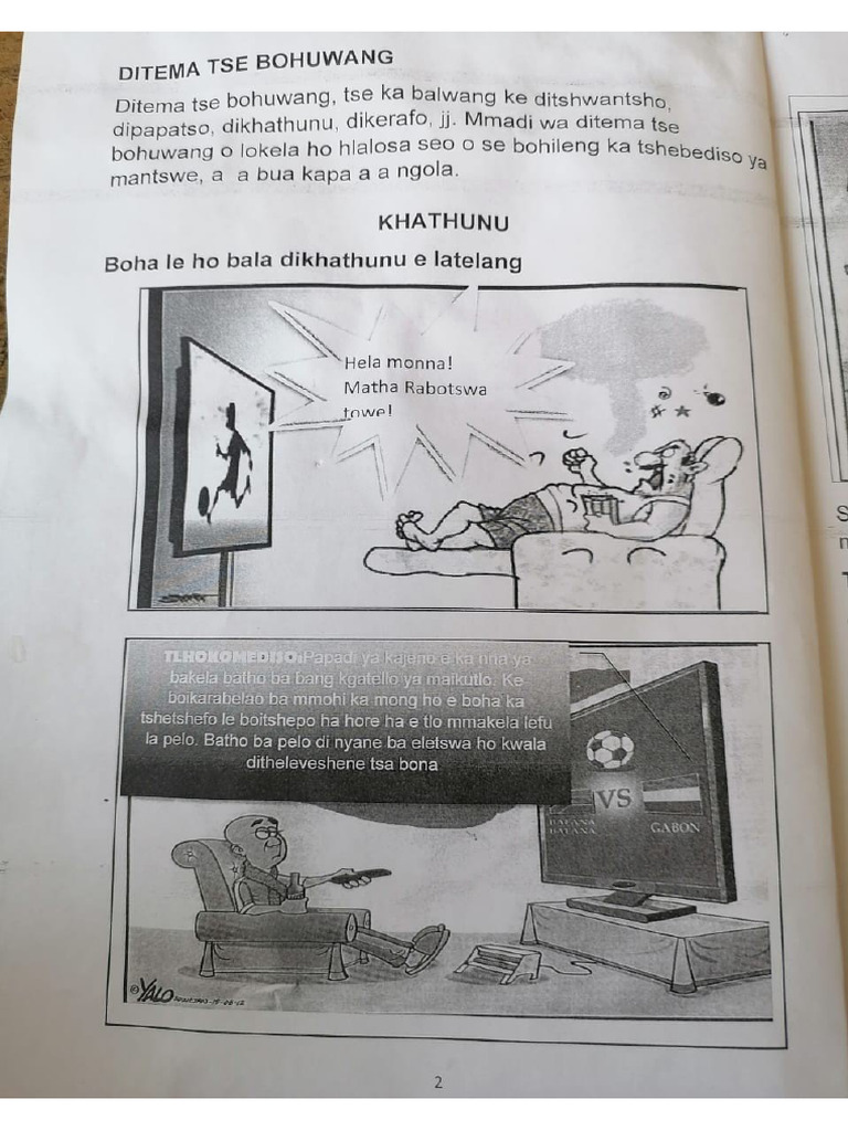 Se Sotho | PDF
