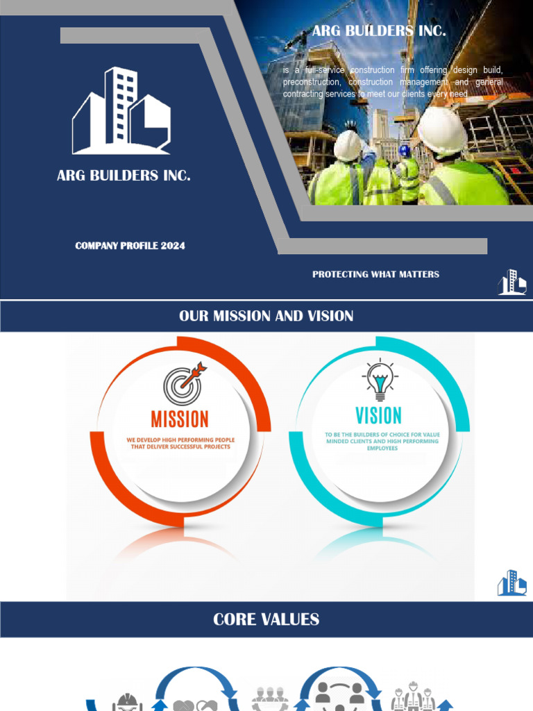 ARG Builders Inc. Construction Services | PDF | Building Technology ...