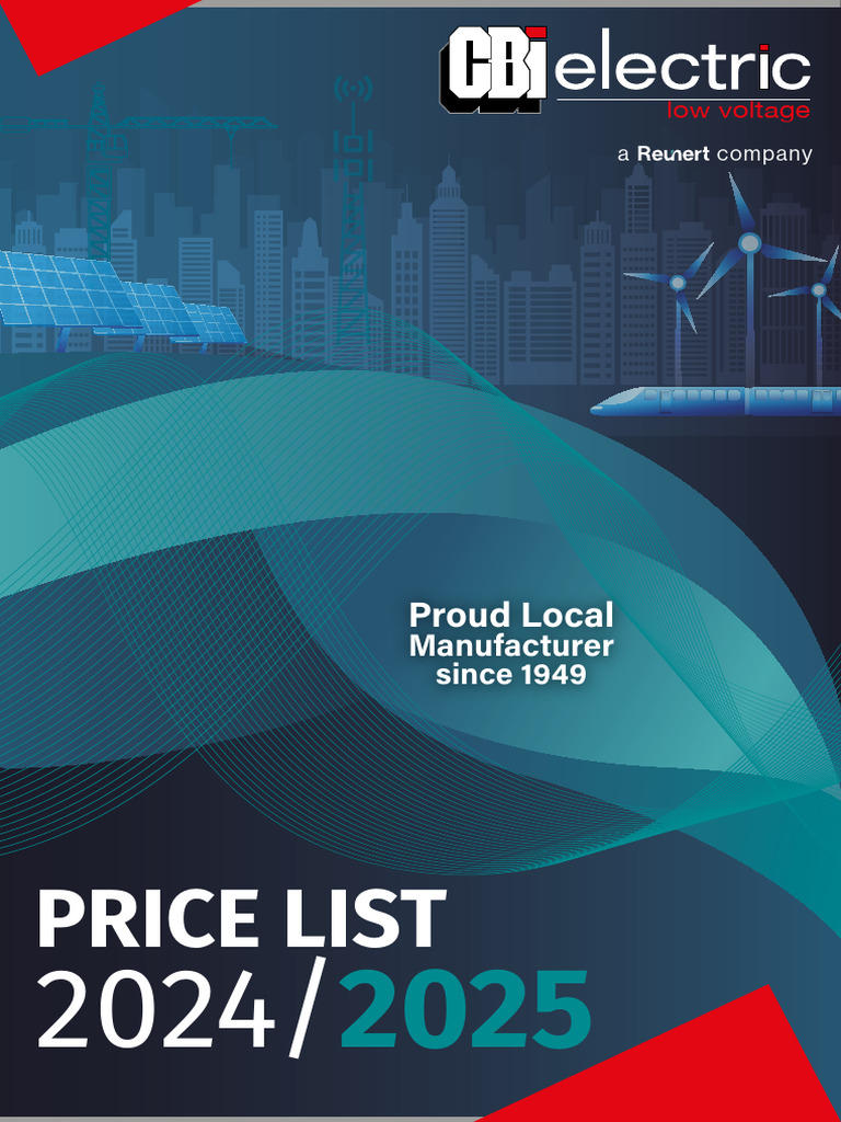 Cbi Price List 2024 2025 Web v1 | PDF | Power Inverter | Ac Power Plugs ...