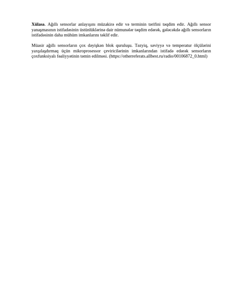 Agilli Sensorlar Haqda | PDF