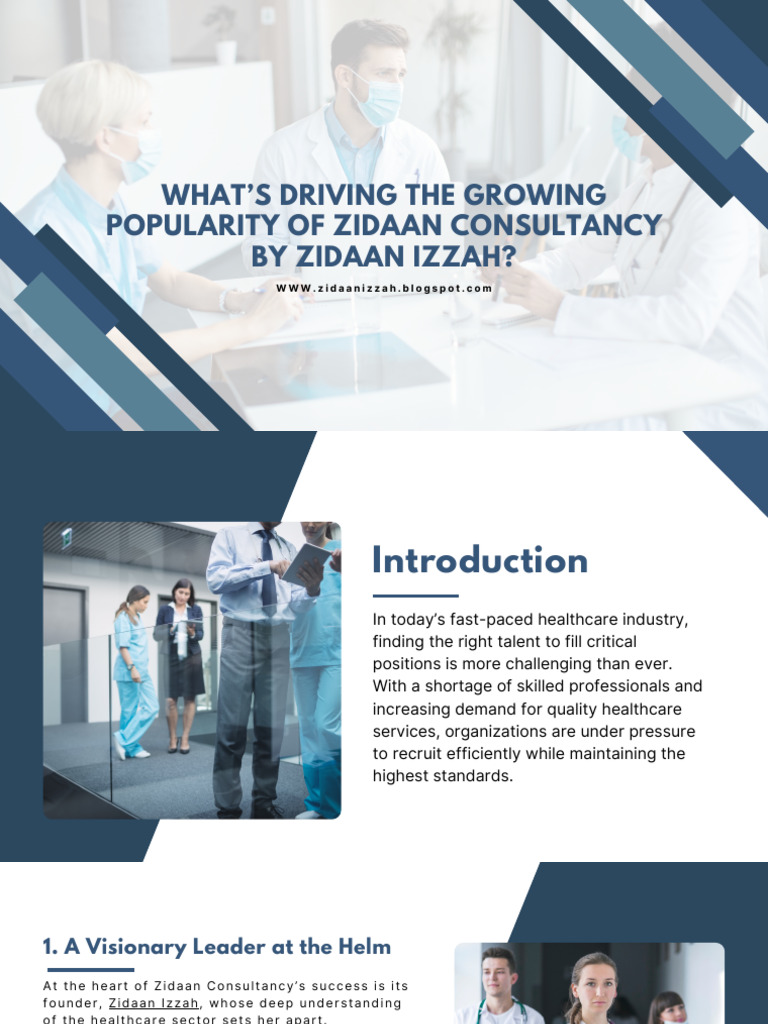 The Impact of Zidaan Izzah On Healthcare Recruitment and Career Growth | PDF