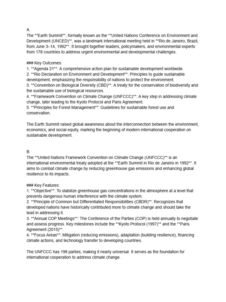Evs Assign-Last | PDF | United Nations Framework Convention On Climate Change | Kyoto Protocol