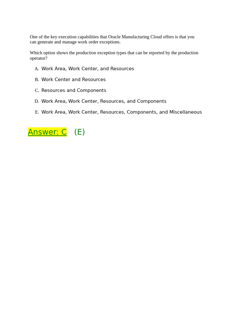 Req Question 2 | PDF