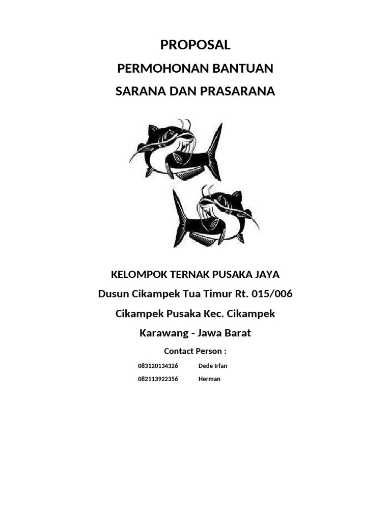 Proposal Lele Pusaka-1 | PDF