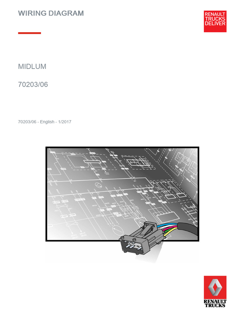 Renault Midlum DXI Euro 5 Wiring Manual, Diagrams, 300pages. 20.03.24 | PDF | Electrical ...