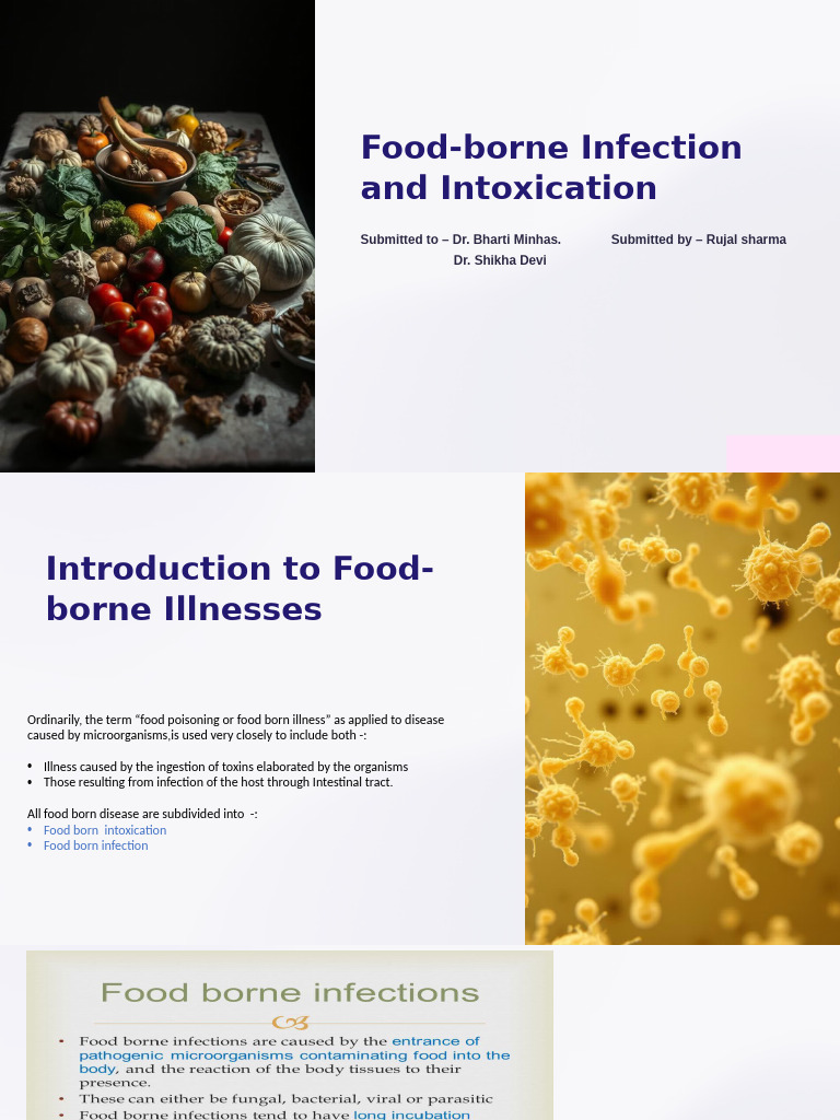 Food Borne Infection and Intoxication | PDF | Foodborne Illness | Diarrhea