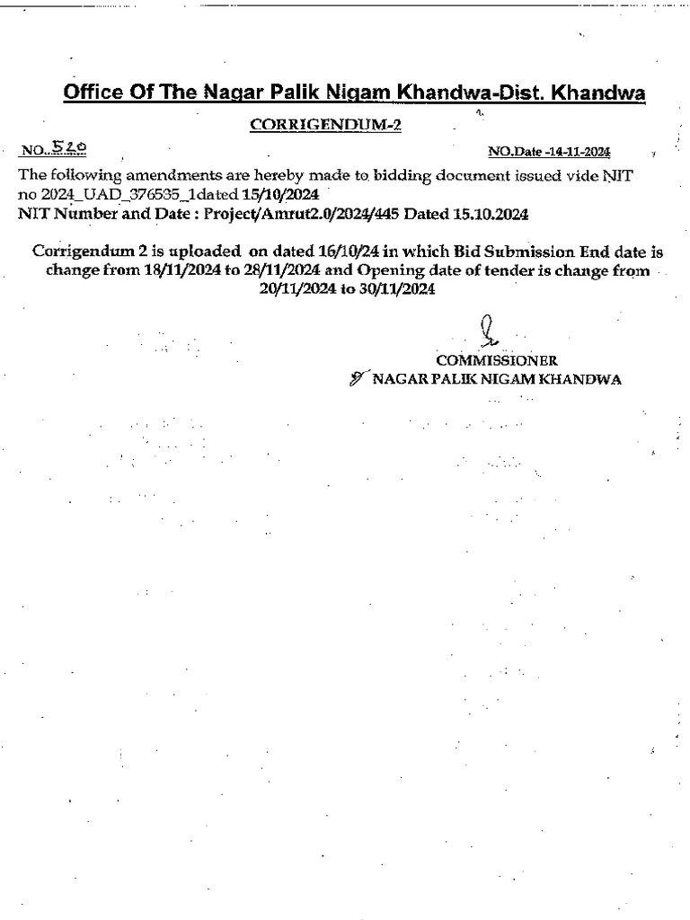 Date Extension | PDF