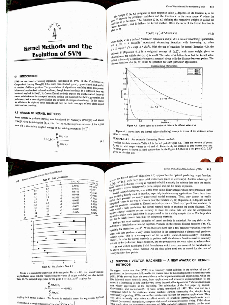 SVM Book Chapter 4 | PDF