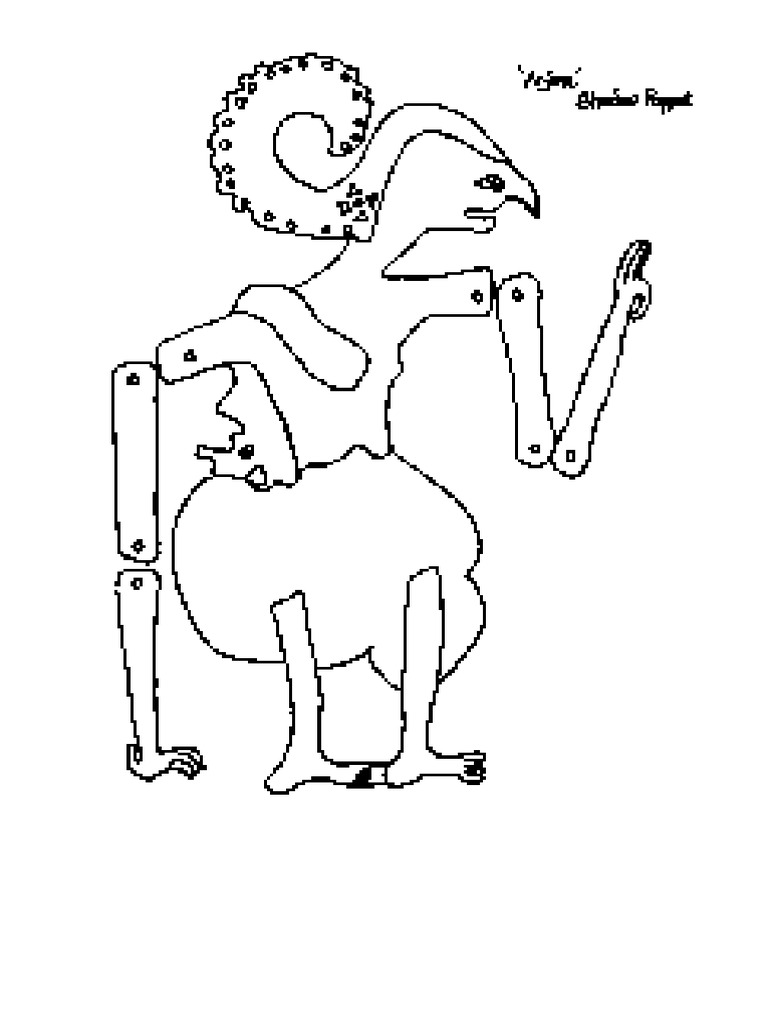 Wayang Kulit Template | PDF