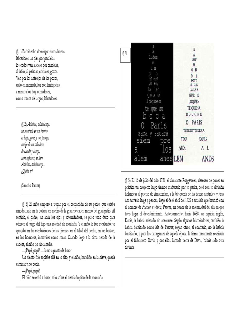 Tema 1. Texto 1. | PDF | Ciencias sociales | Arte