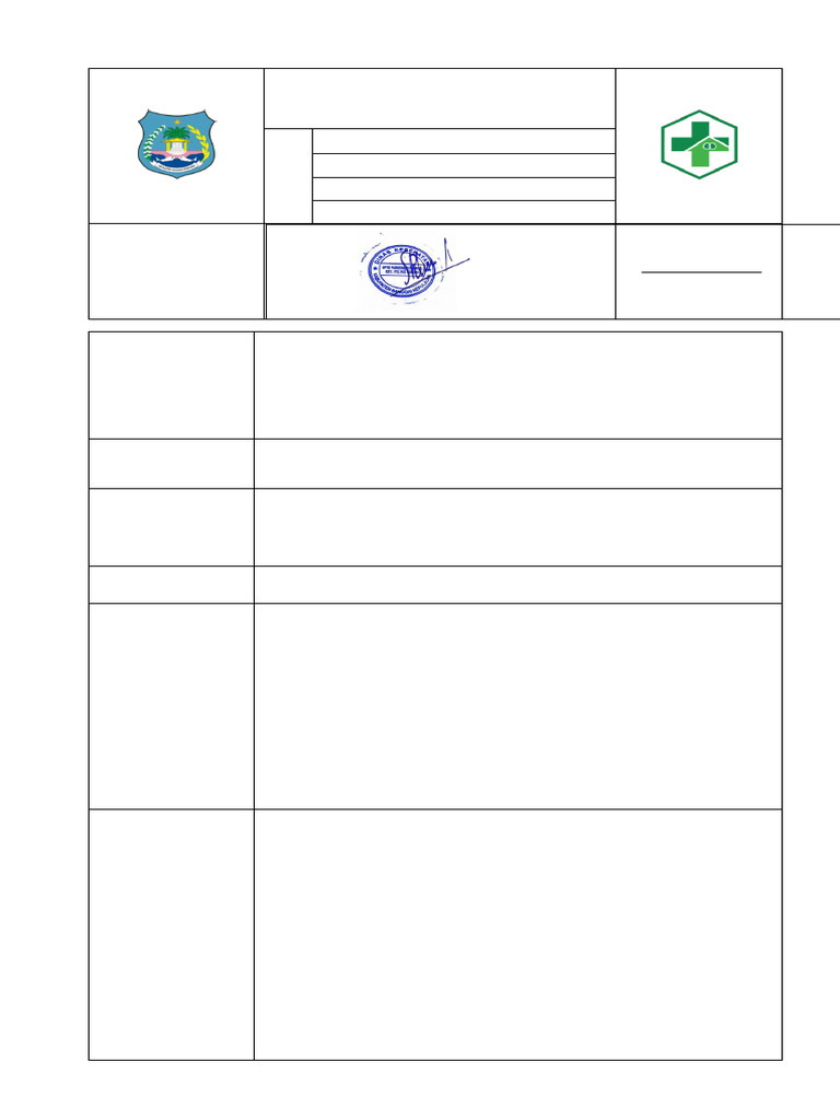 Sop Pemeriksaan DBD | PDF