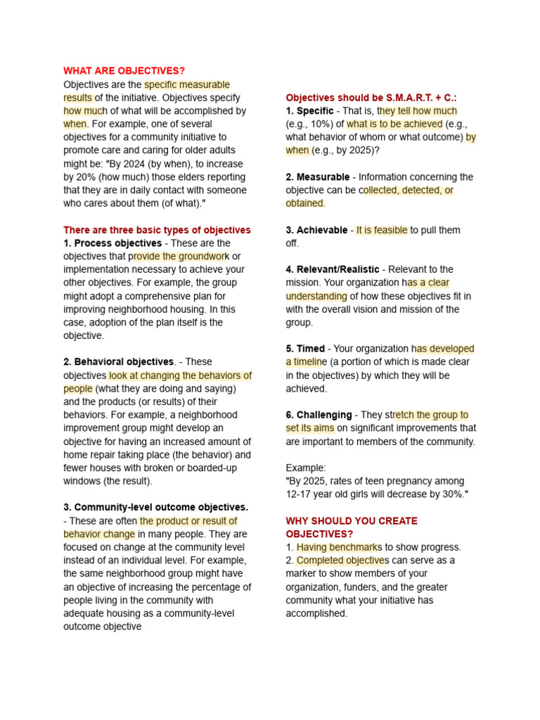 Stratma Reviewer Finals | PDF | Strategic Management | Goal