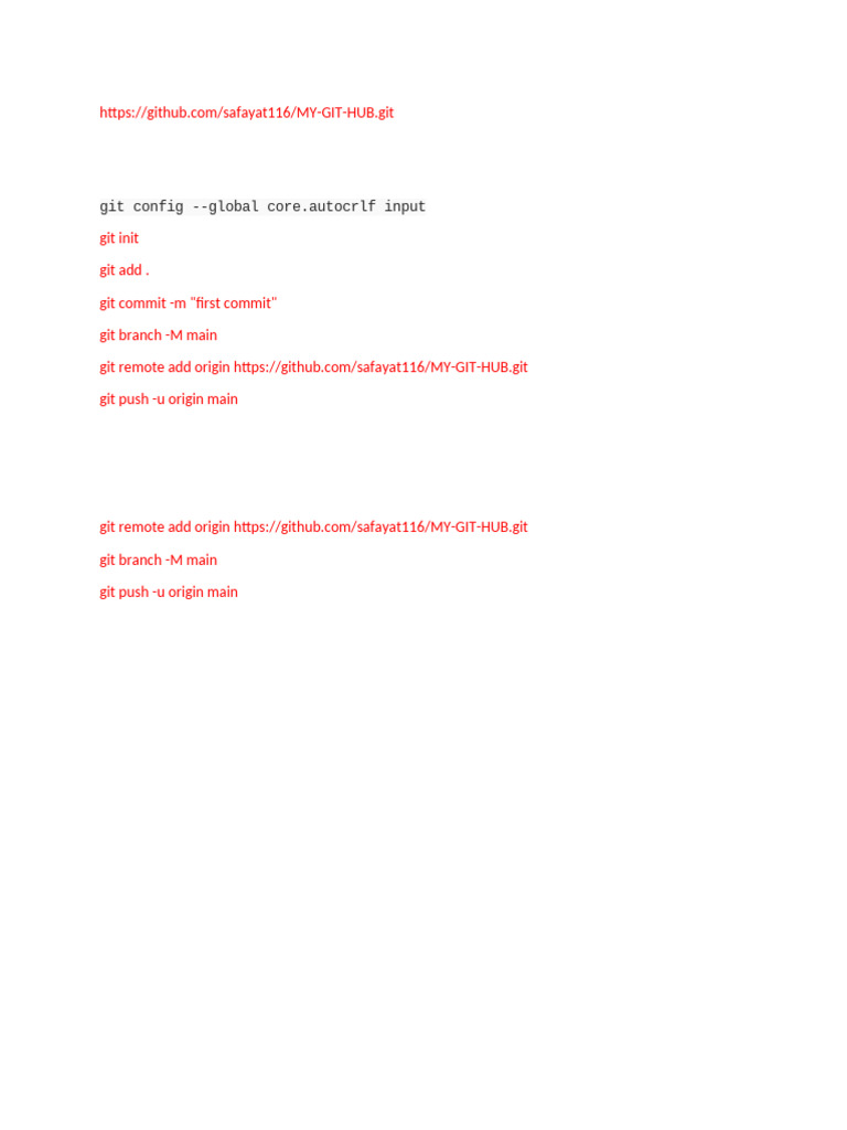 Git Hub 1stimee View | PDF