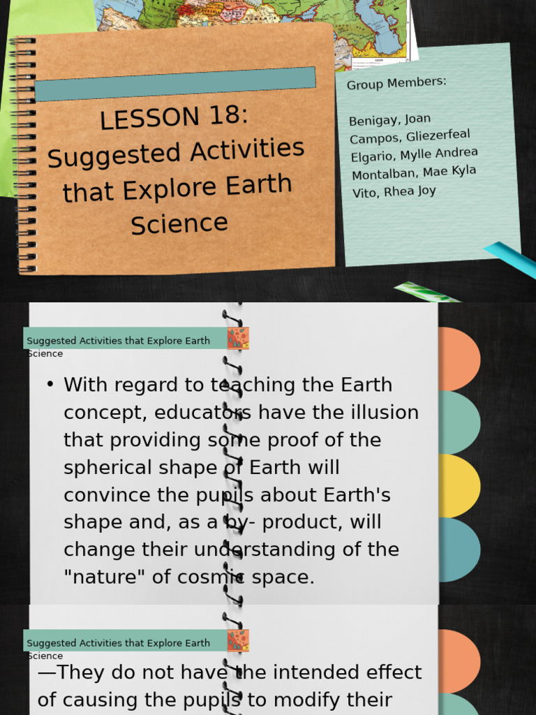 Lesson 18 Suggested Activities That Explore Earth Science | PDF | Plate ...