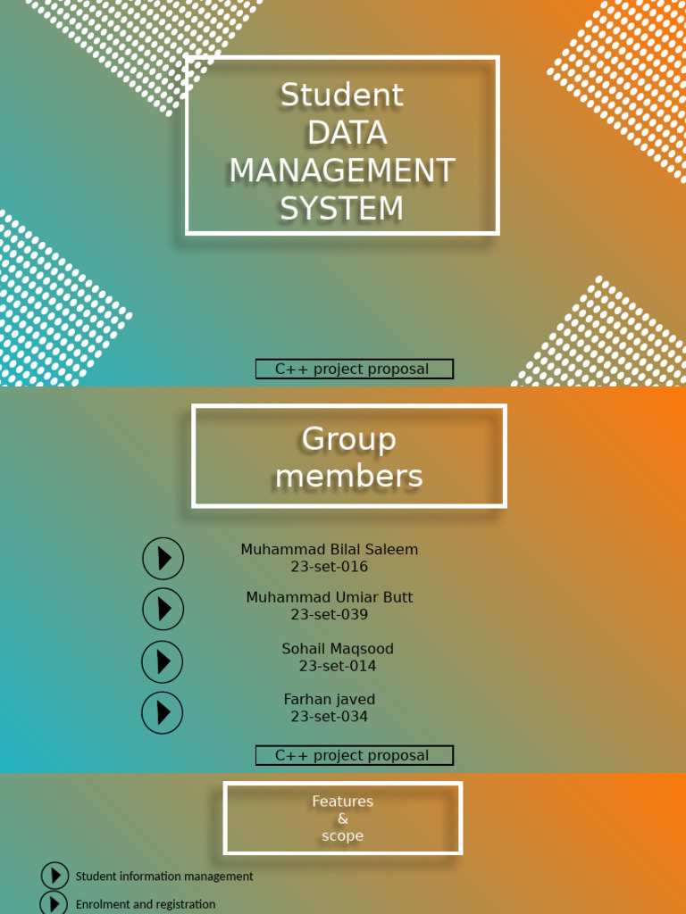 Student Management System | PDF | Computers