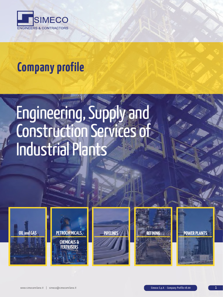 SIMECO.S.p.A.-Company-Profile v8.00 WEB 3 | PDF | Natural Gas