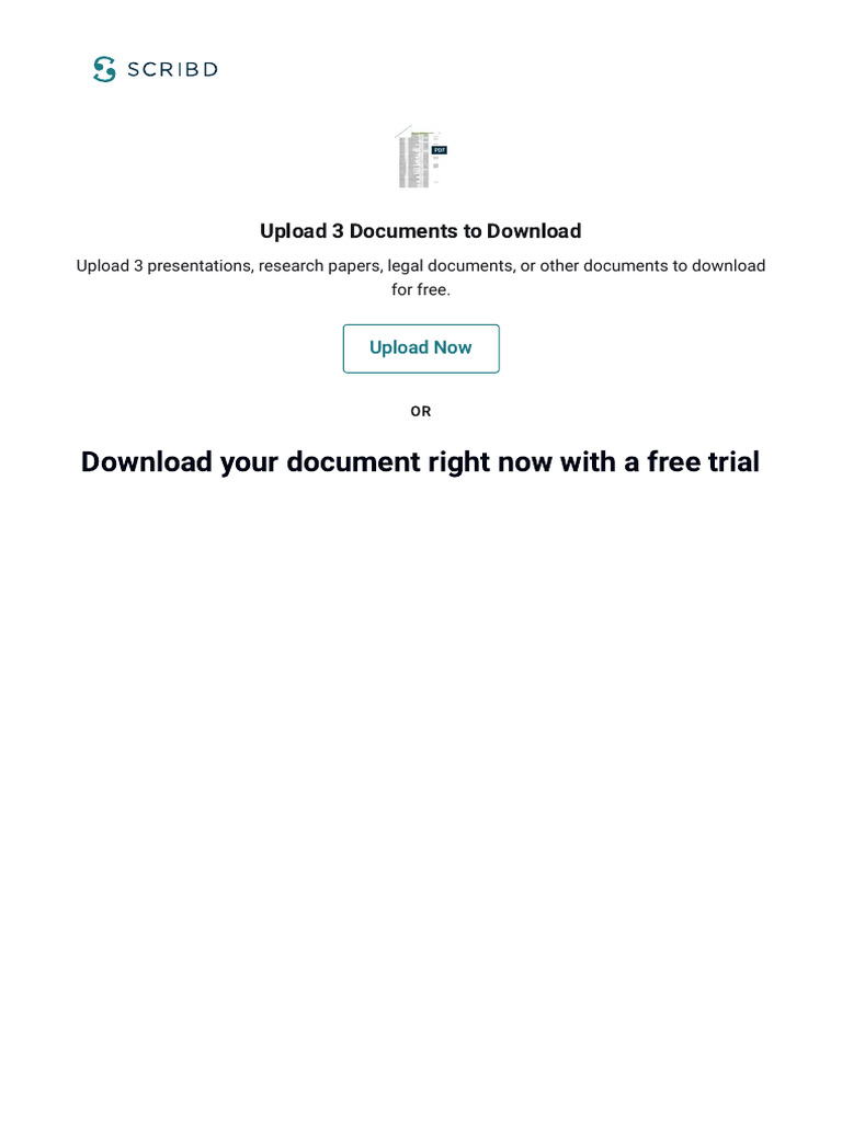 Choose A Plan - Scribd | PDF