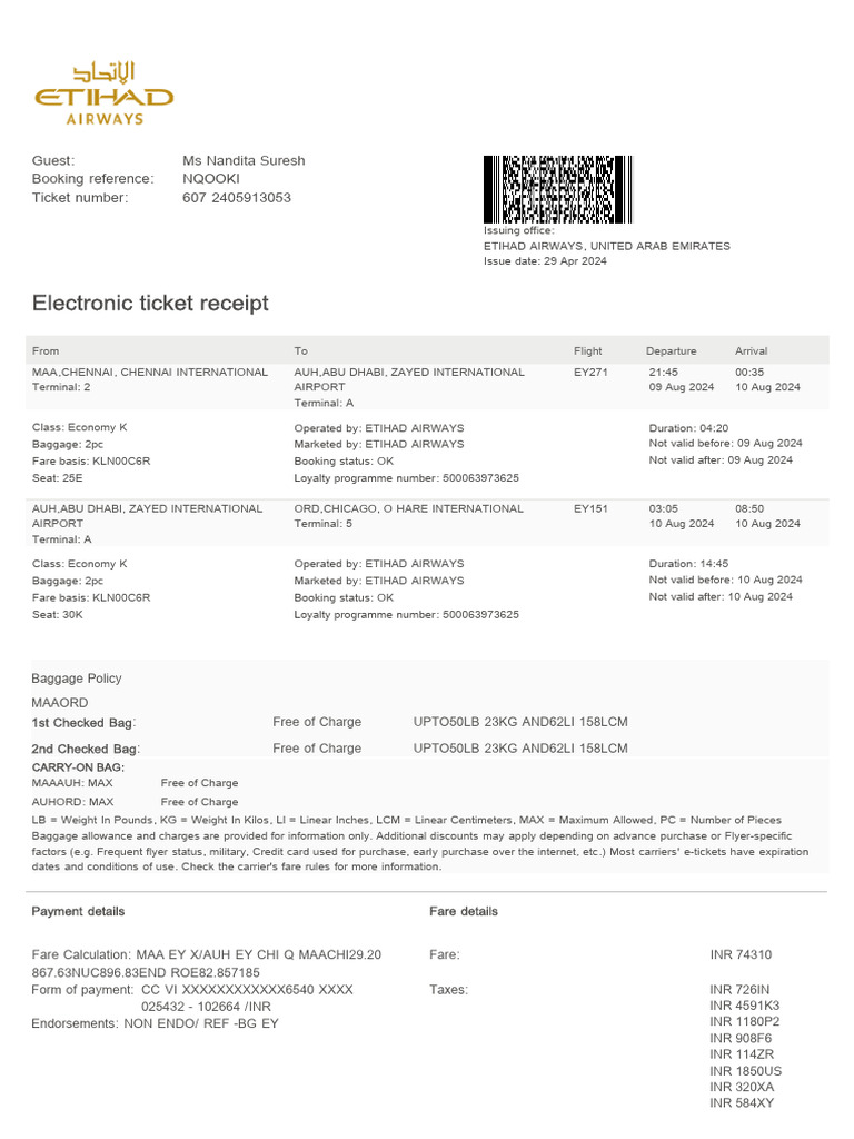 Nandita Suresh Nqooki 09aug 2145 Maa | PDF