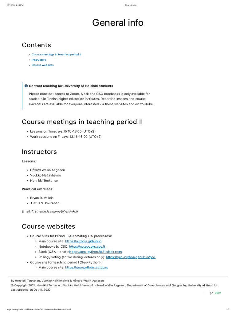 Automating Gis-Process Python | PDF