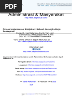 Teori Implementasi Kebijakan Grindle | PDF