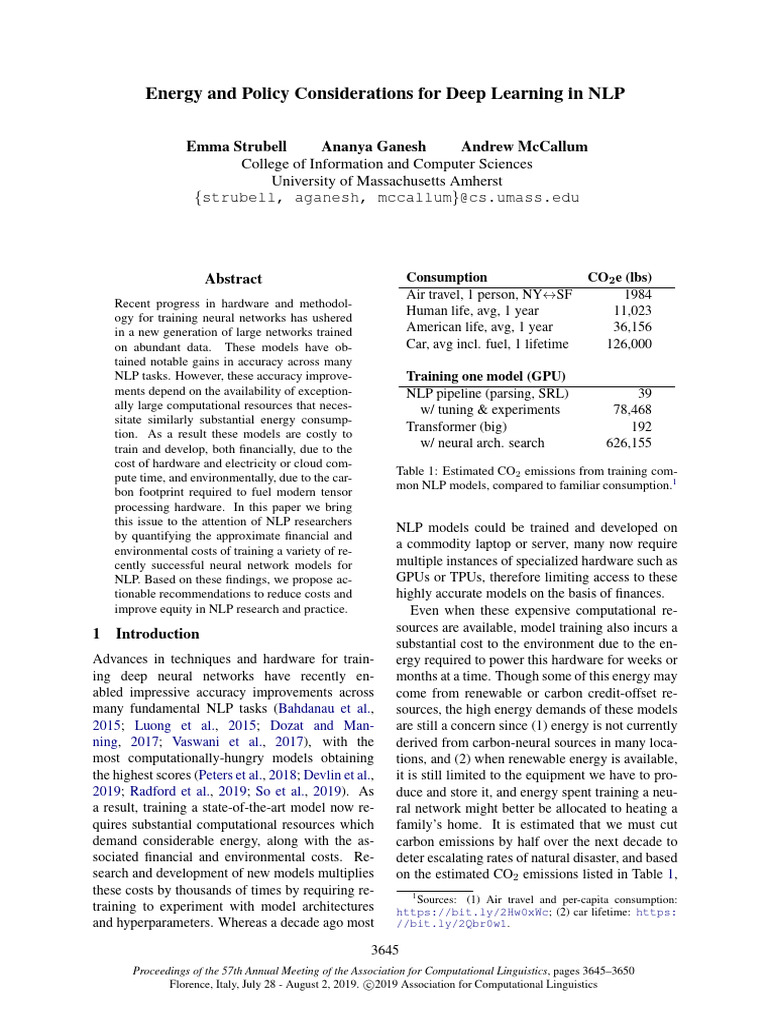 P19-1355 | PDF | Graphics Processing Unit | Artificial Intelligence