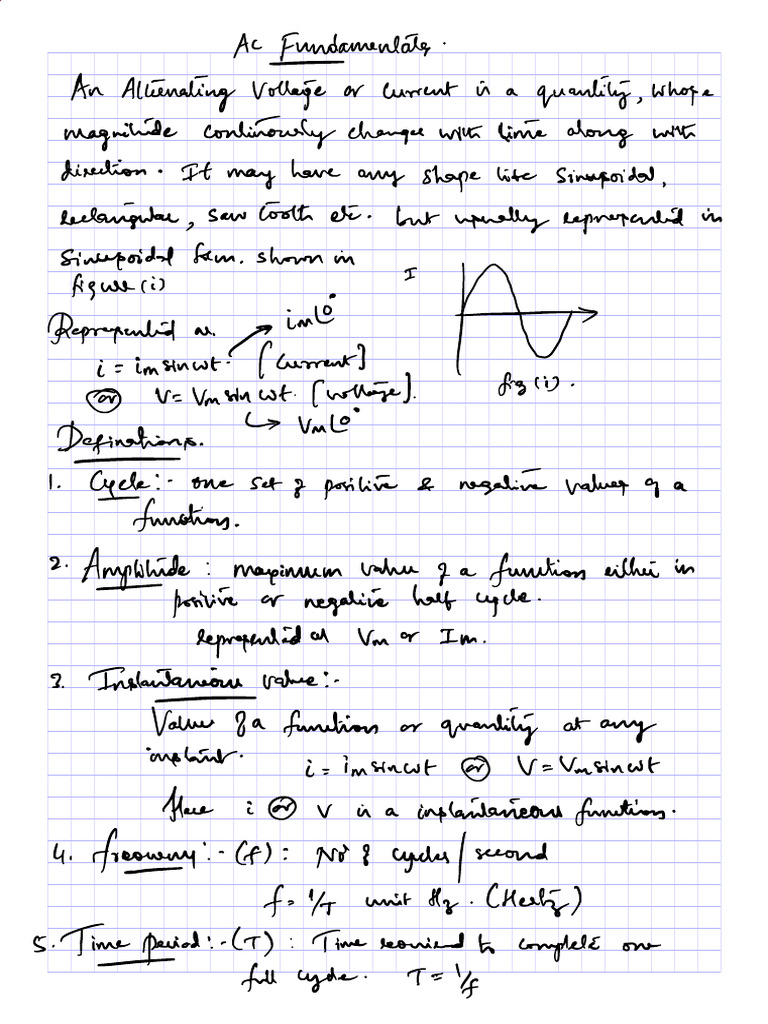 Ac Circuits | PDF