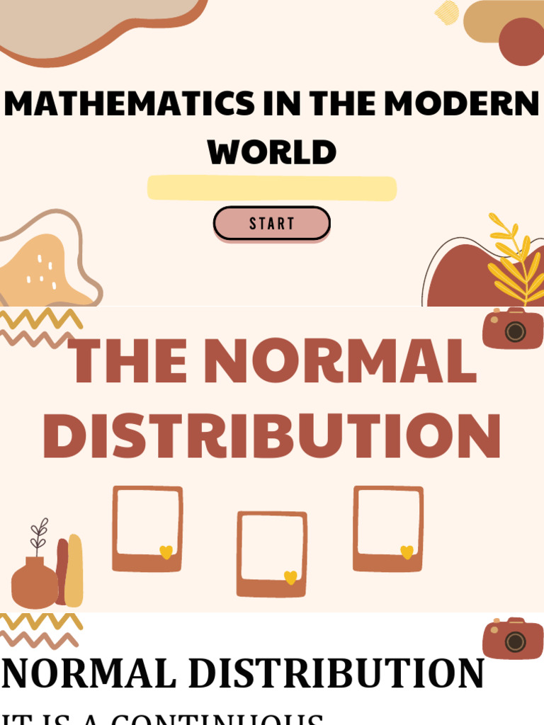 MMW Normal Distribution | PDF | Science & Mathematics