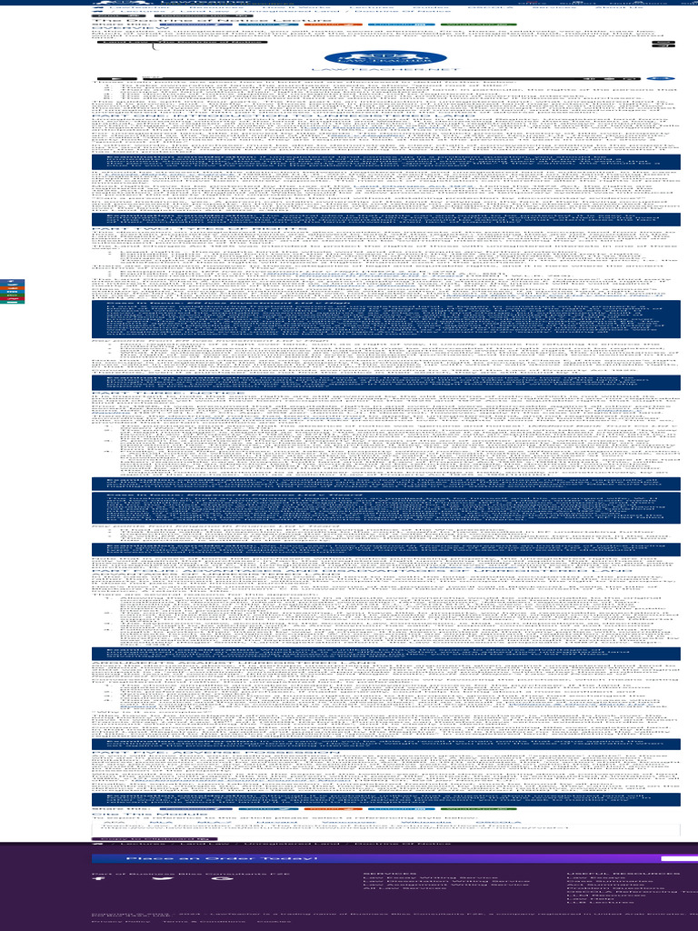 The Doctrine of Notice Lecture | PDF | Easement | Adverse Possession