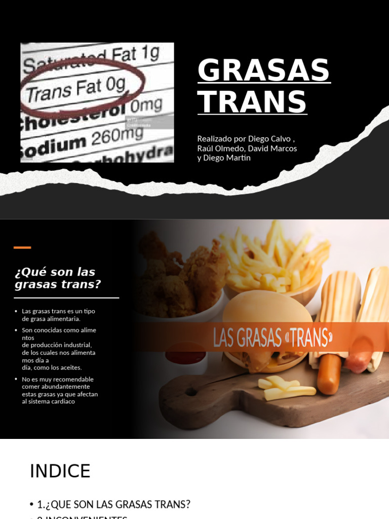 Grasas Trans 2 | PDF