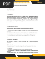 Request Letter For Isro Internship | PDF