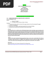 Bial's Orcinol Test Result Substance Tested Color Reaction Description ...