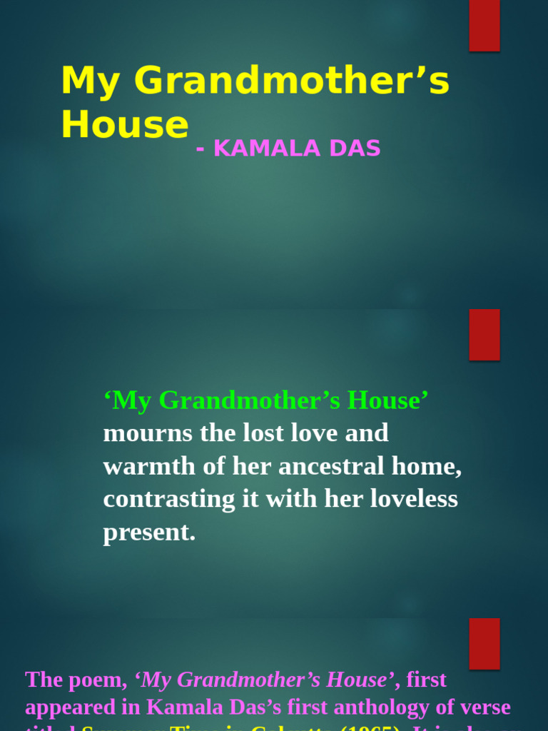 My Grandmother's House | PDF