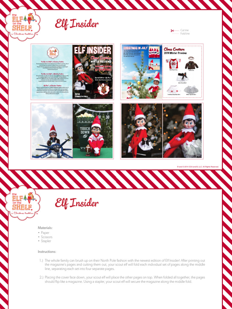 2 ElfInsider Magazine | PDF | Santa Claus | Christmas