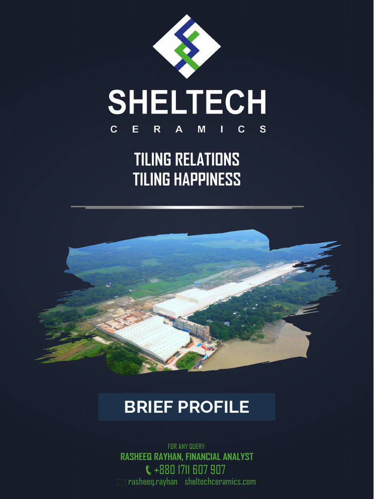Sheltech Ceramics Overview and Offerings | PDF | Tile | Bangladesh