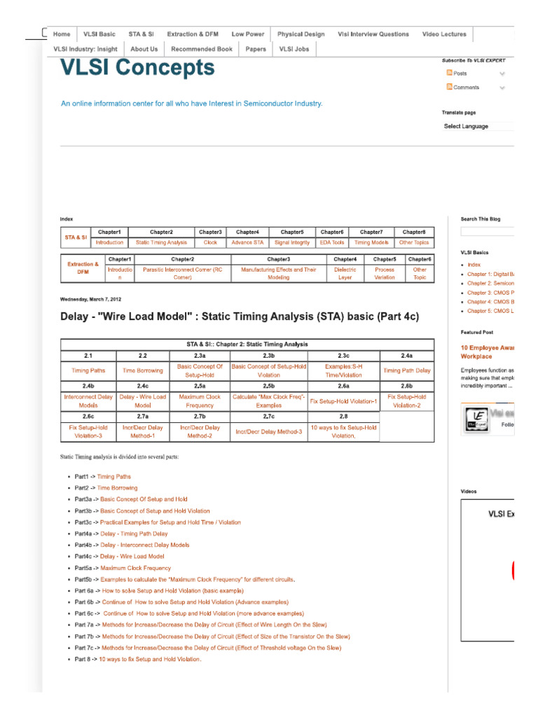 Wire Load Model 1 | PDF