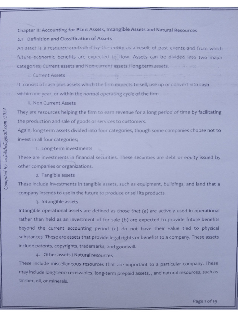 Accounting Chapter 2 | PDF