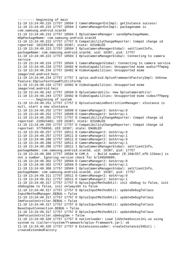 Log Cat 1731993889150 | PDF | Computer Programming | Computer Engineering