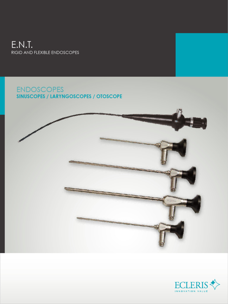 High-Quality E.N.T. Endoscopes Overview | PDF | Equipment